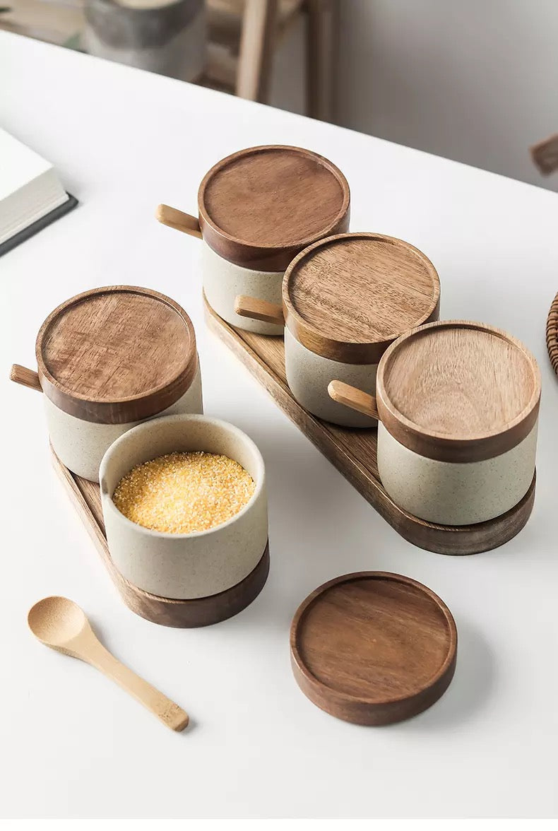 Ceramic Seasoning Jars